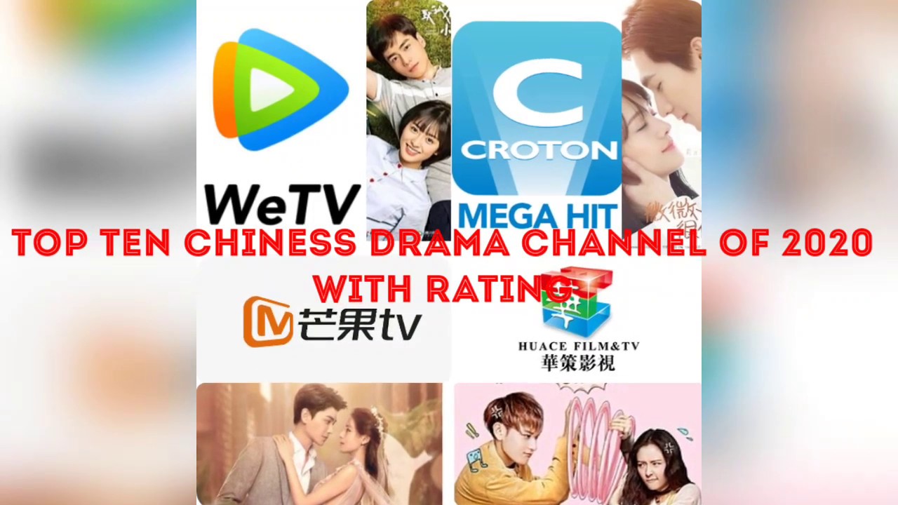 #chinese channel top ten Chinese drama channel with rating - YouTube