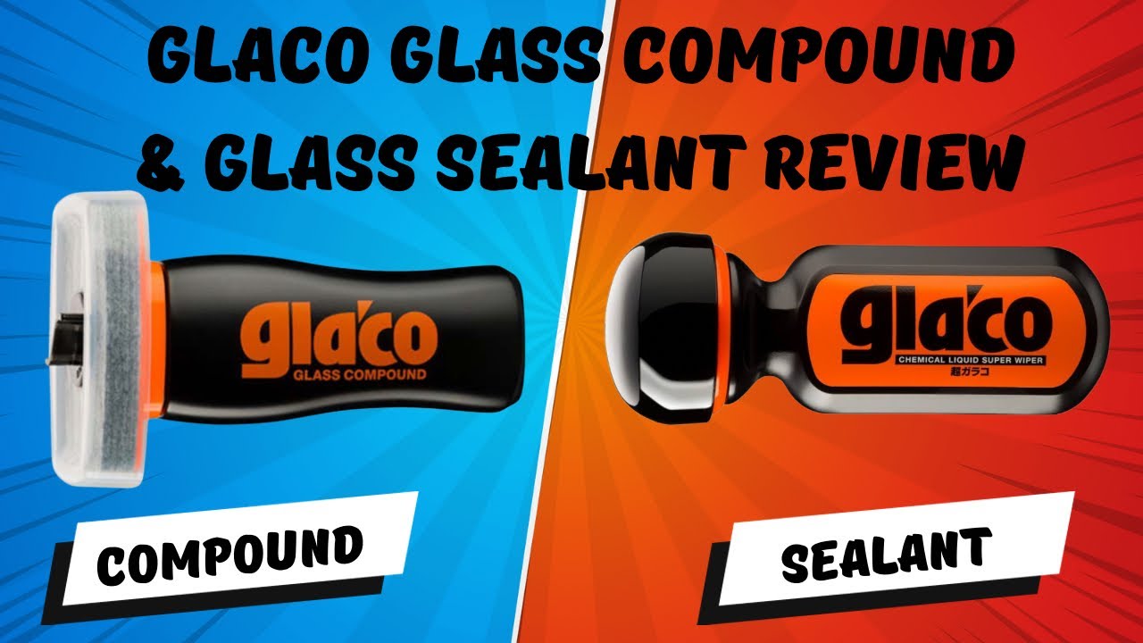 SOFT99 ULTRA GLACO GLASS COATING & GLACO GLASS COMPOUND REVIEW - YouTube