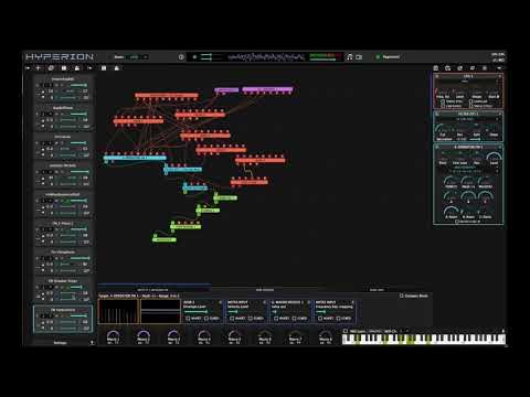 Hyperion Synth Does FM (example with 48 operators) - YouTube