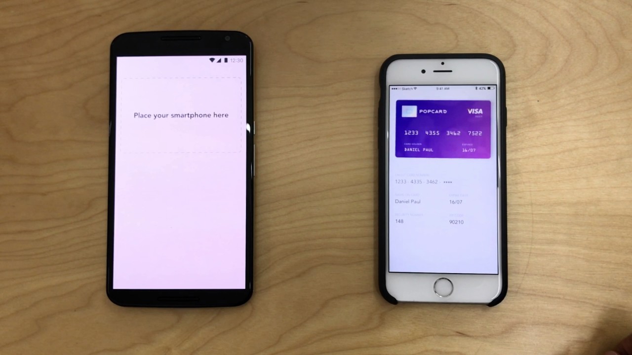 ProtoPie Demo: Contactless Payment - Fintech App Prototype - YouTube