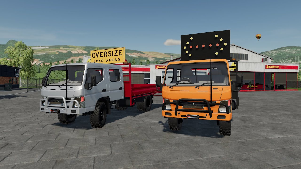 FS22 Mitsubishi Canter Crew Cab Farming Simulator 22 Mods - YouTube