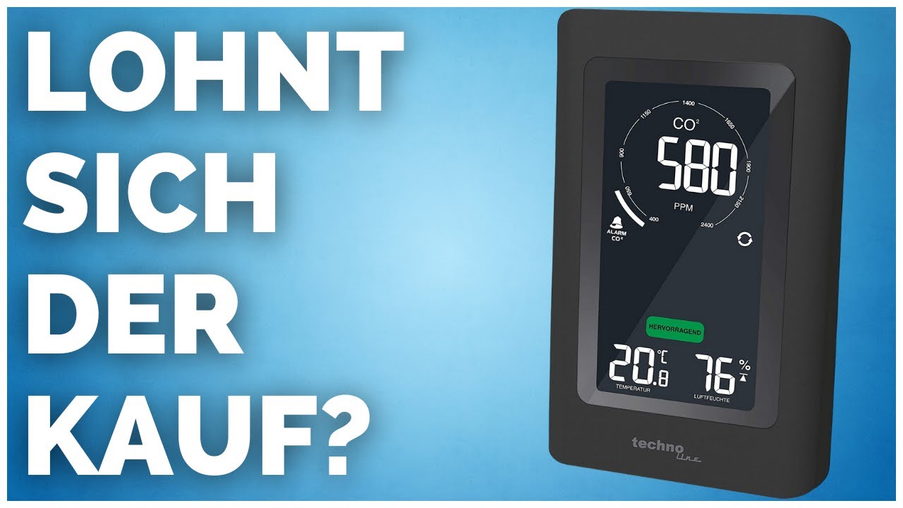 Technoline WL1030 CO2 Messgerät im Test [KURZ & KOMPAKT ...