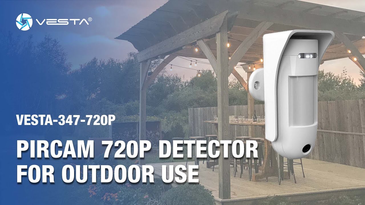 PIRCAM 720P detector for outdoor use - VESTA | By Demes - YouTube