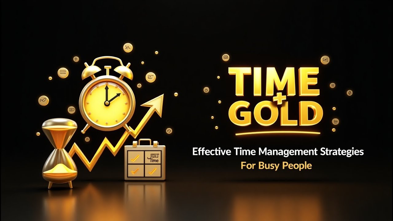 Effective Time Management Strategies For Busy People - YouTube