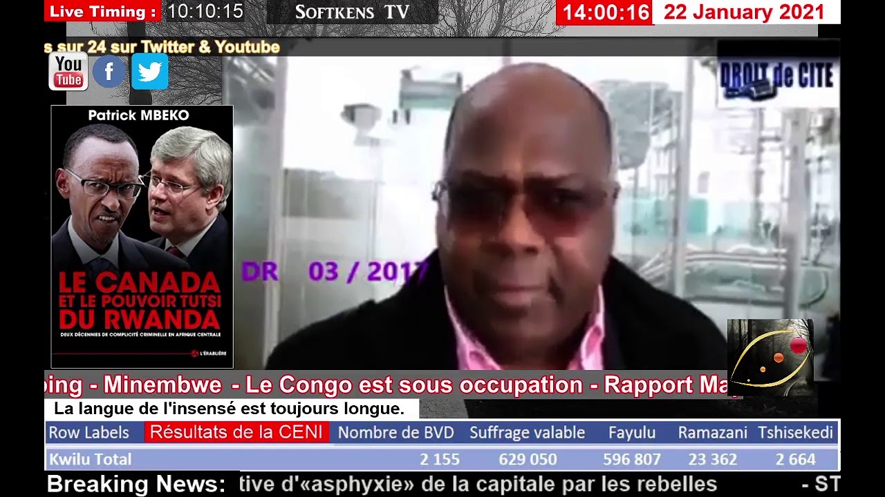 Info de la RDC 24/24 - YouTube