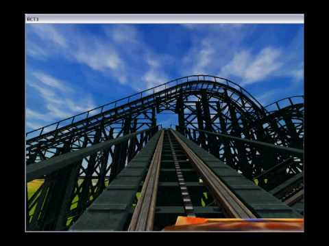 PNE Playland Wooden Coaster - YouTube