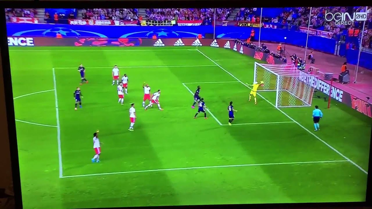 Angel Correa goal Atletico Madrid 1 0 Benfica - YouTube
