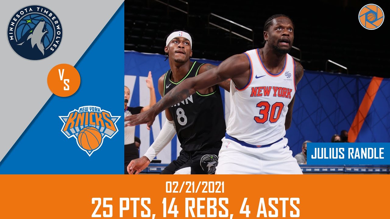 Julius Randle's Full Game Highlights: 25 PTS, 14 REBS, 4 ASTS vs ...