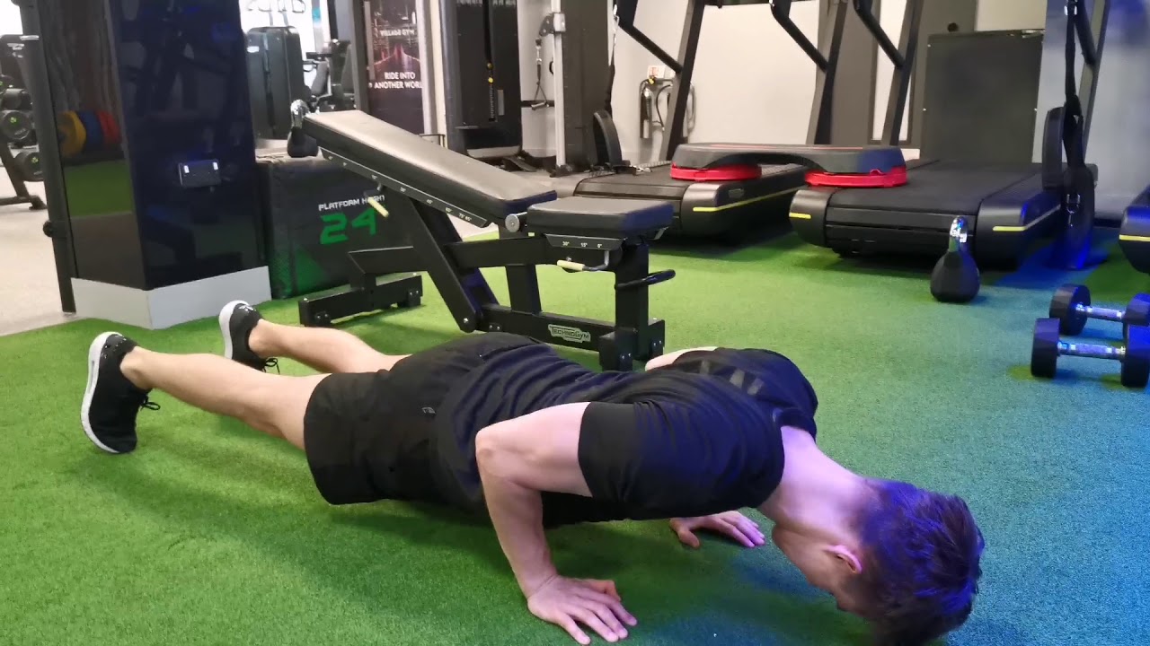 Narrow Grip Tricep Press Ups - YouTube