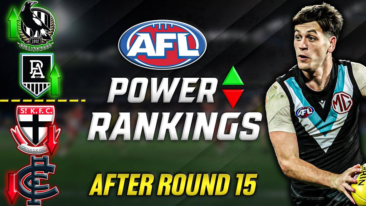 RANKING AFL Teams After Round 15 | AFL Power Rankings - YouTube