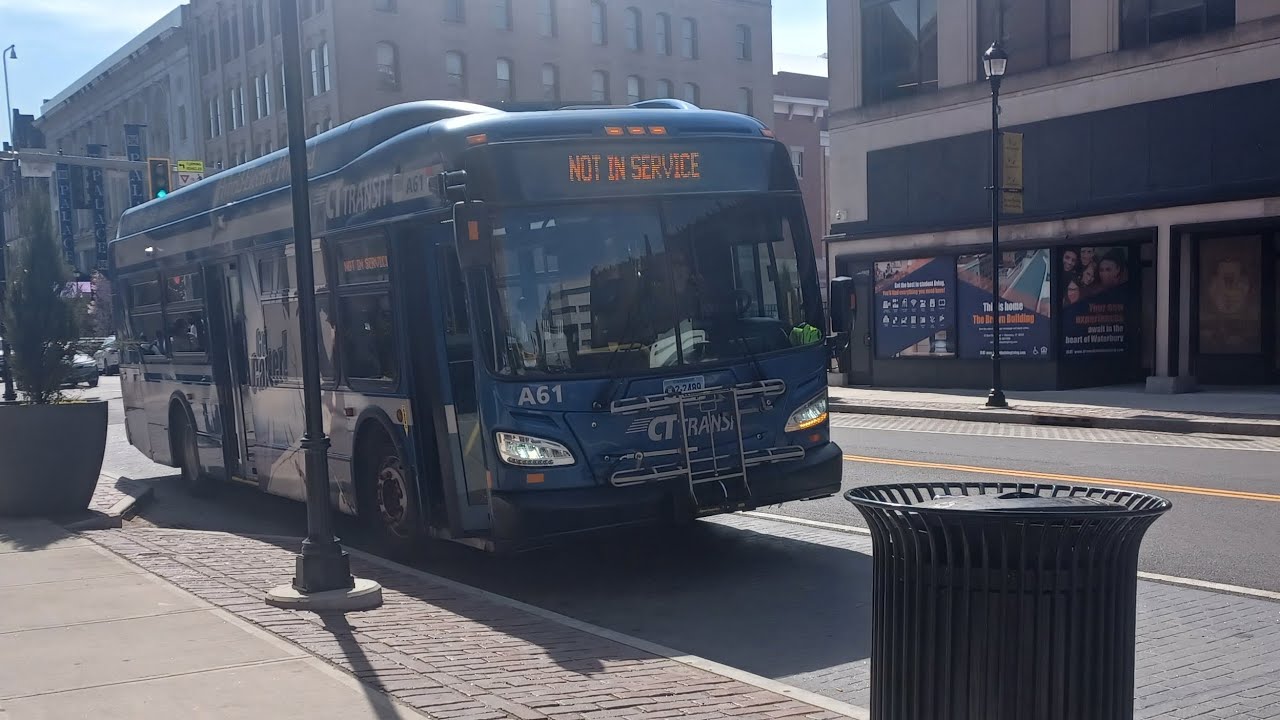 Onboard CTtransit 2010 New Flyer XDE35 #61 (A61) on Route 433 feat ...