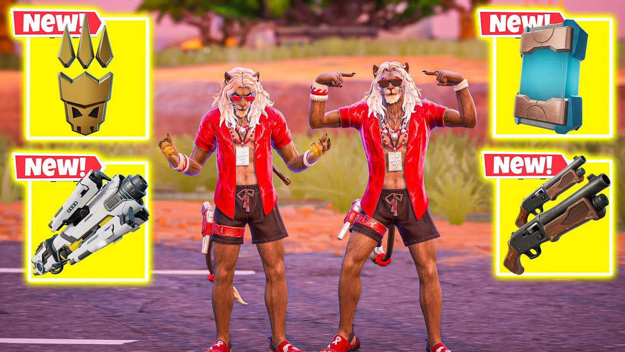 DIRECTOR'S PRIDE KINGSTON DUO vs ALL NEW MYTHIC WEAPONS! (NEW! Fortnite ...