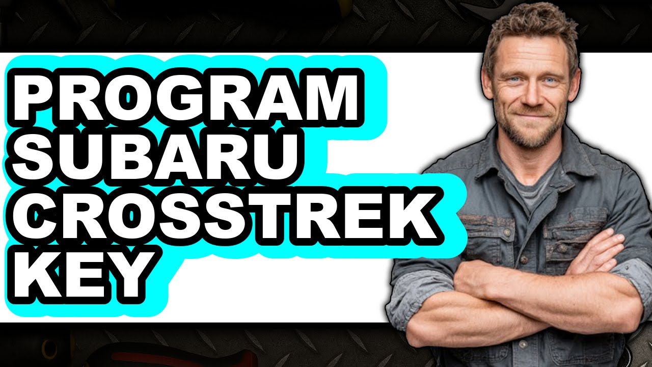 How to Program Subaru Crosstrek Key - Step By Step - YouTube