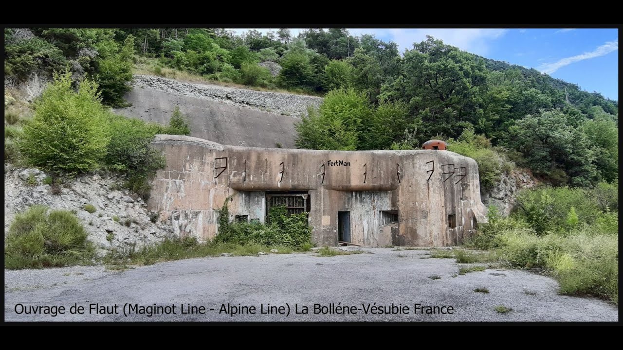 Ouvrage de Flaut (Maginot Line - Alpine Line) La Bolléne-Vésubie France ...