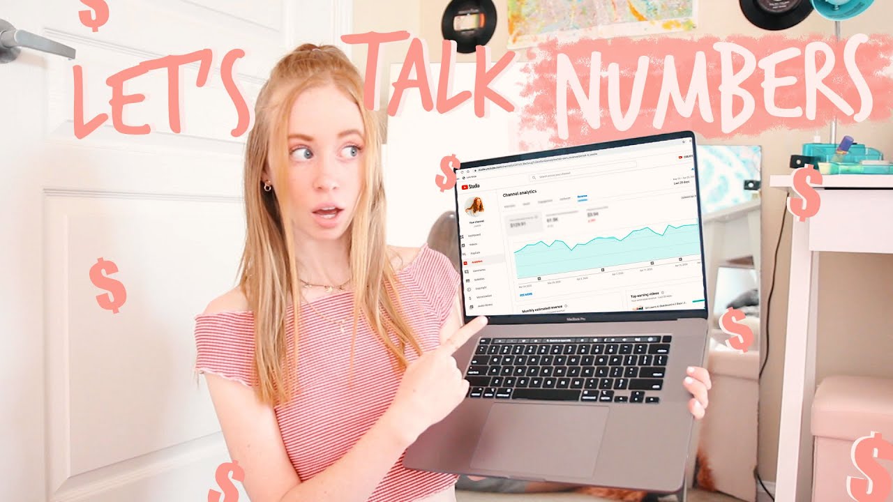 What I MAKE/Spend as a SMALL COLLEGE YOUTUBER | Justali - YouTube