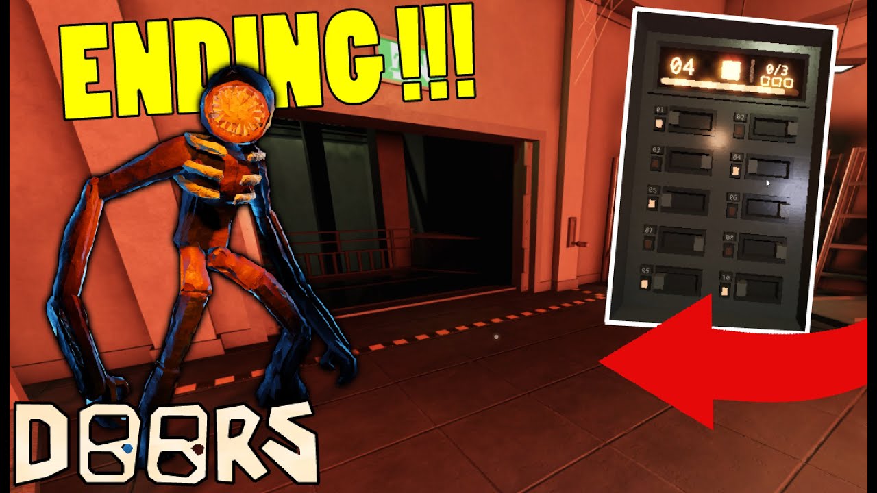 ROBLOX DOORS ENDING (roblox doors hotel+) - YouTube