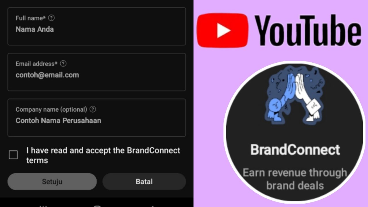 Fitur Terbaru YouTube Studio || Brand Connect || Cara aktifkan Brand ...