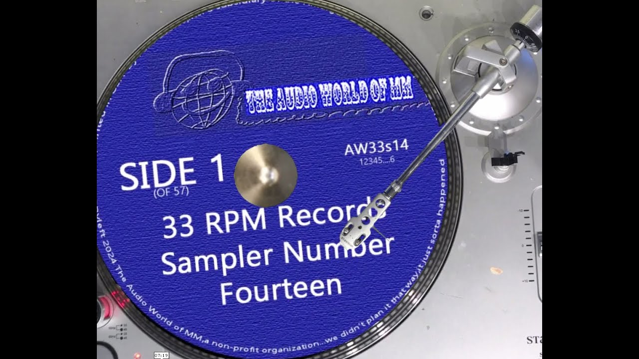33 rpm Records Sampler Number 14 - YouTube