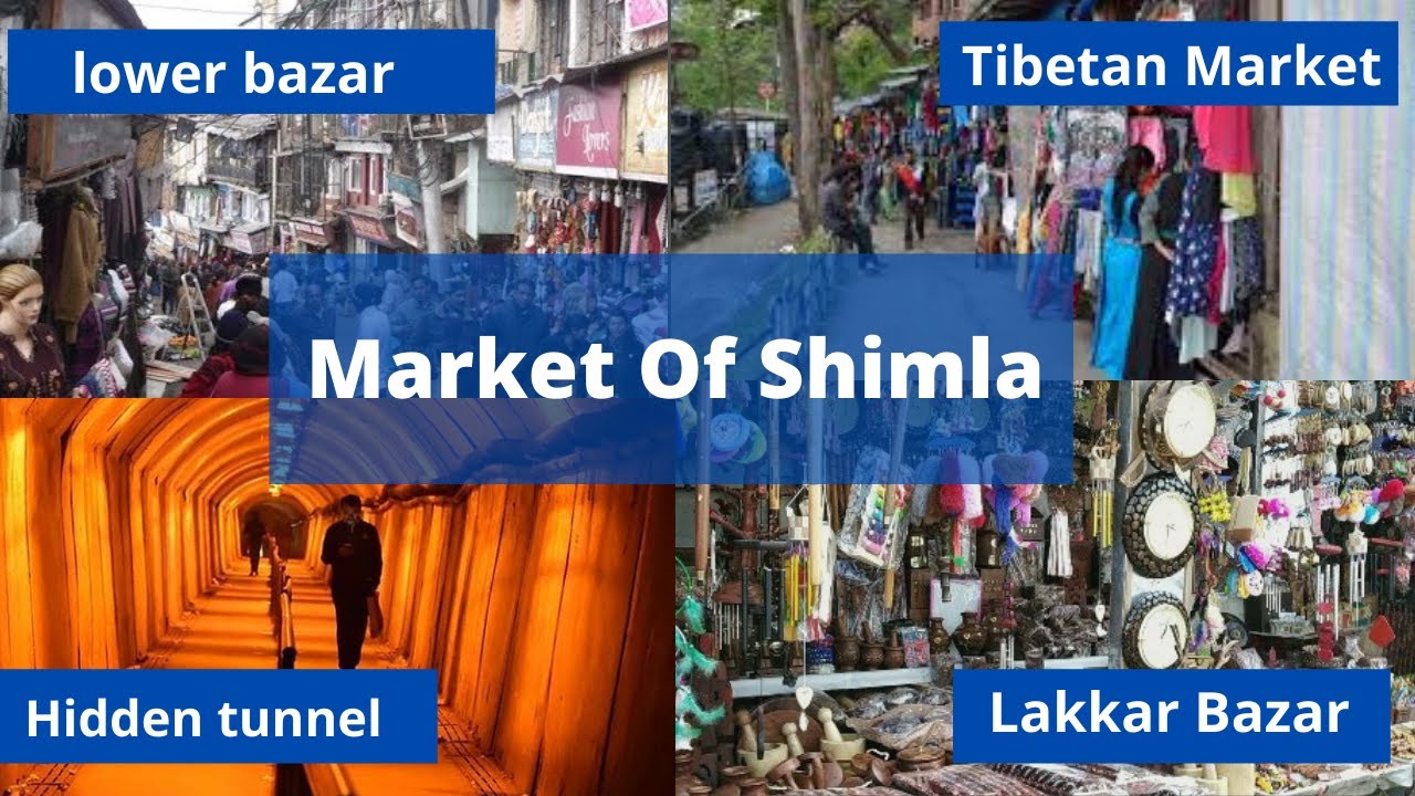 Market Of Shimla | Mall Road | Lakkar Bazar | Tibetan market | Dimple ...