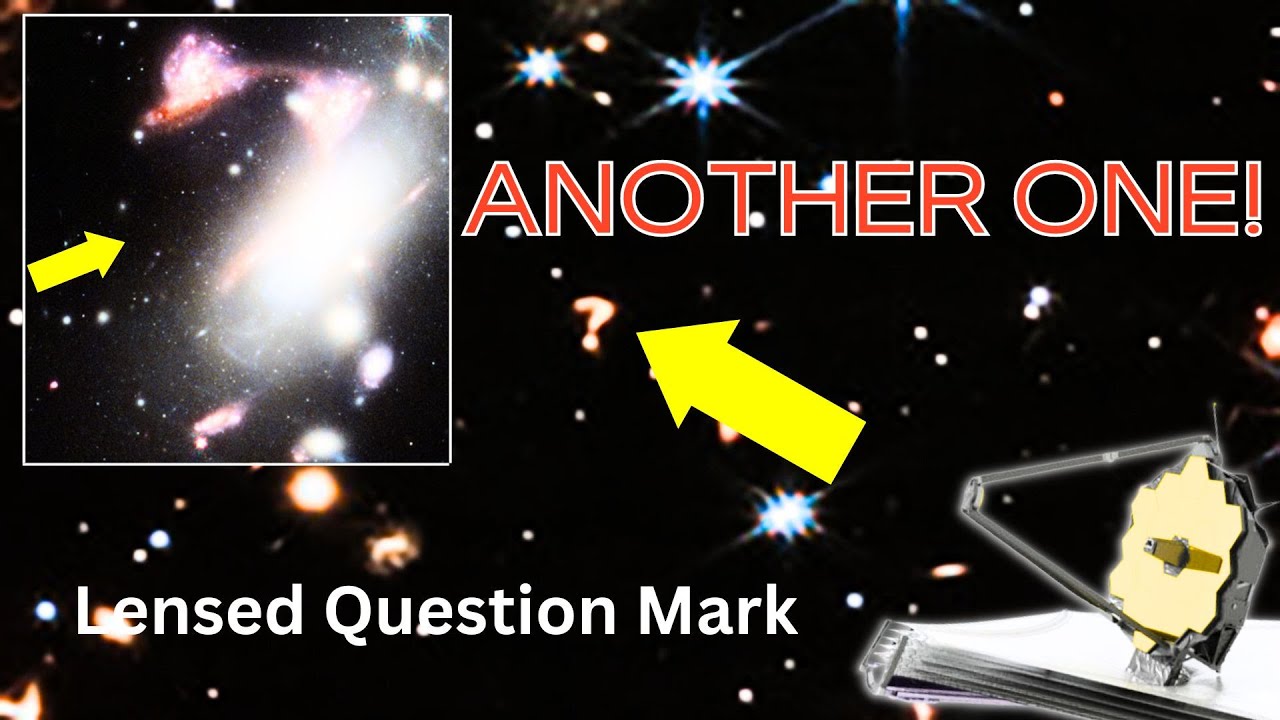 Mind-Blowing: NASA's Webb Spots a Question Mark-Shaped Galaxy Cluster ...