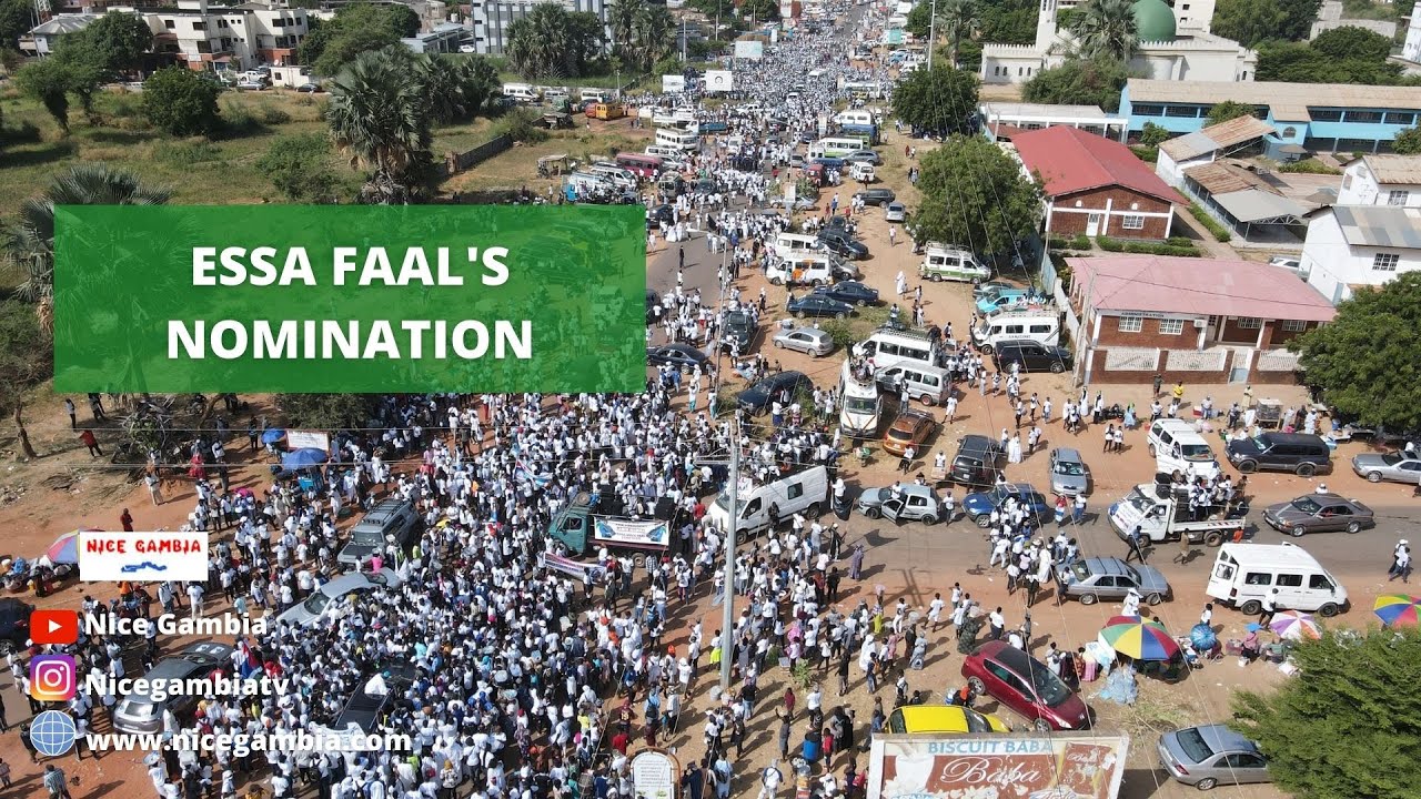 Essa Faal Nomination | Election in The Gambia - YouTube