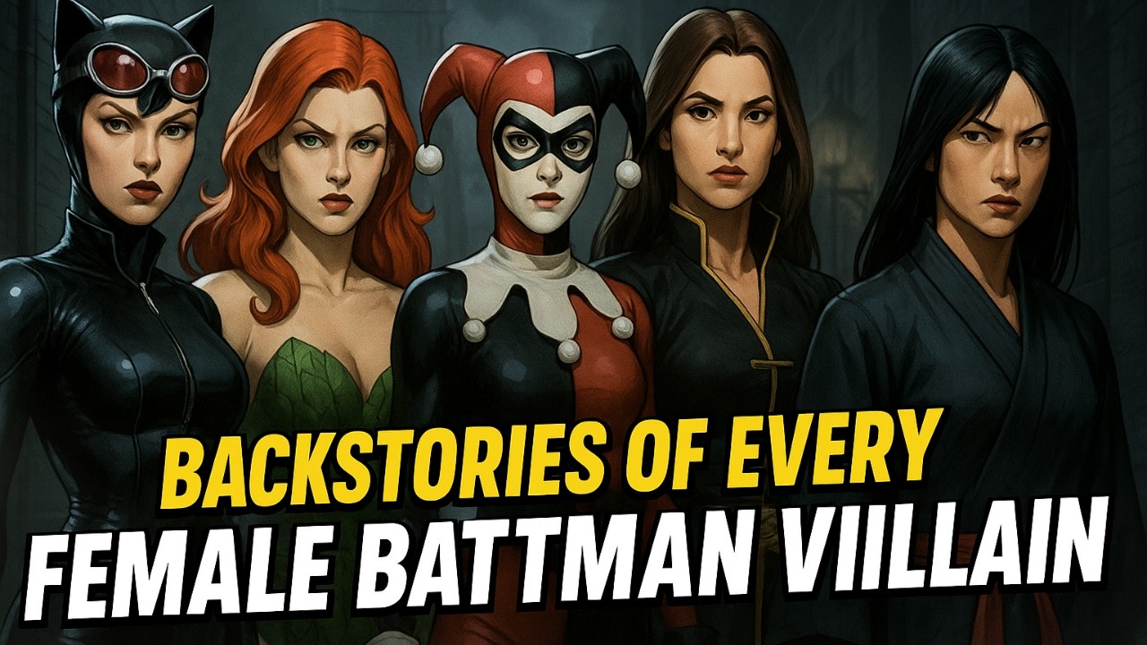 The ENTIRE Backstories of EVERY Female Batman Villain To Fall Asleep To ...