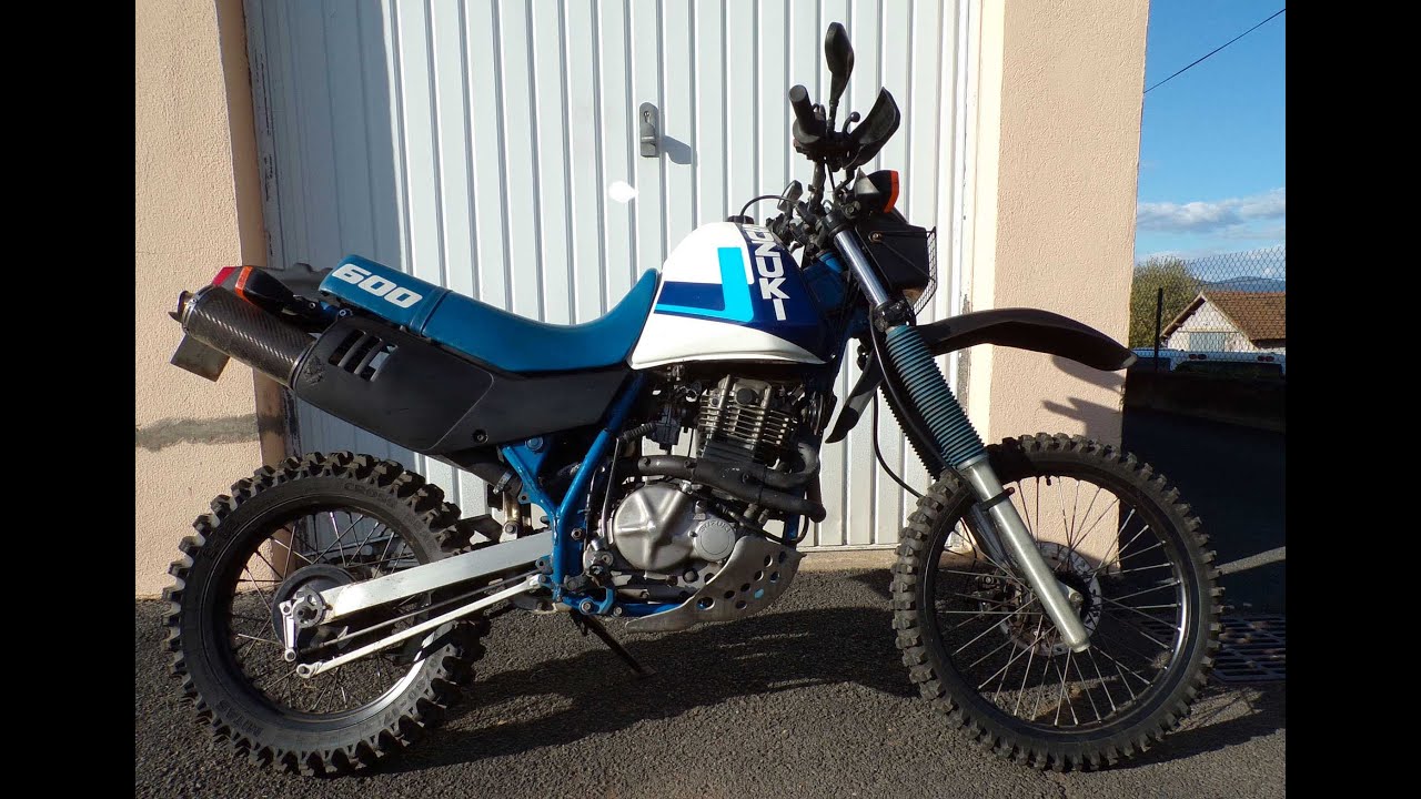 DR 600 Démarrage - YouTube