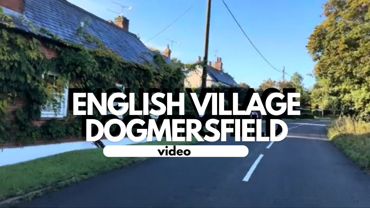 Beautiful English Village Dogmersfield - YouTube