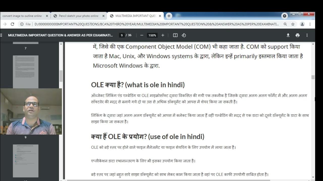 48 Concept of OLE Object Linking and Embedding - YouTube