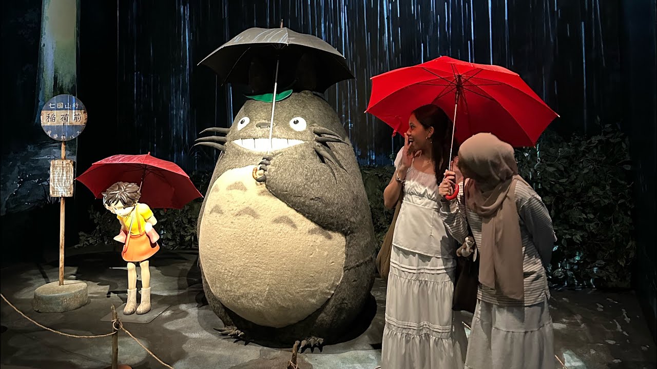 come with us to the world of studio ghibli @/sg art science museum! ⊹ ...