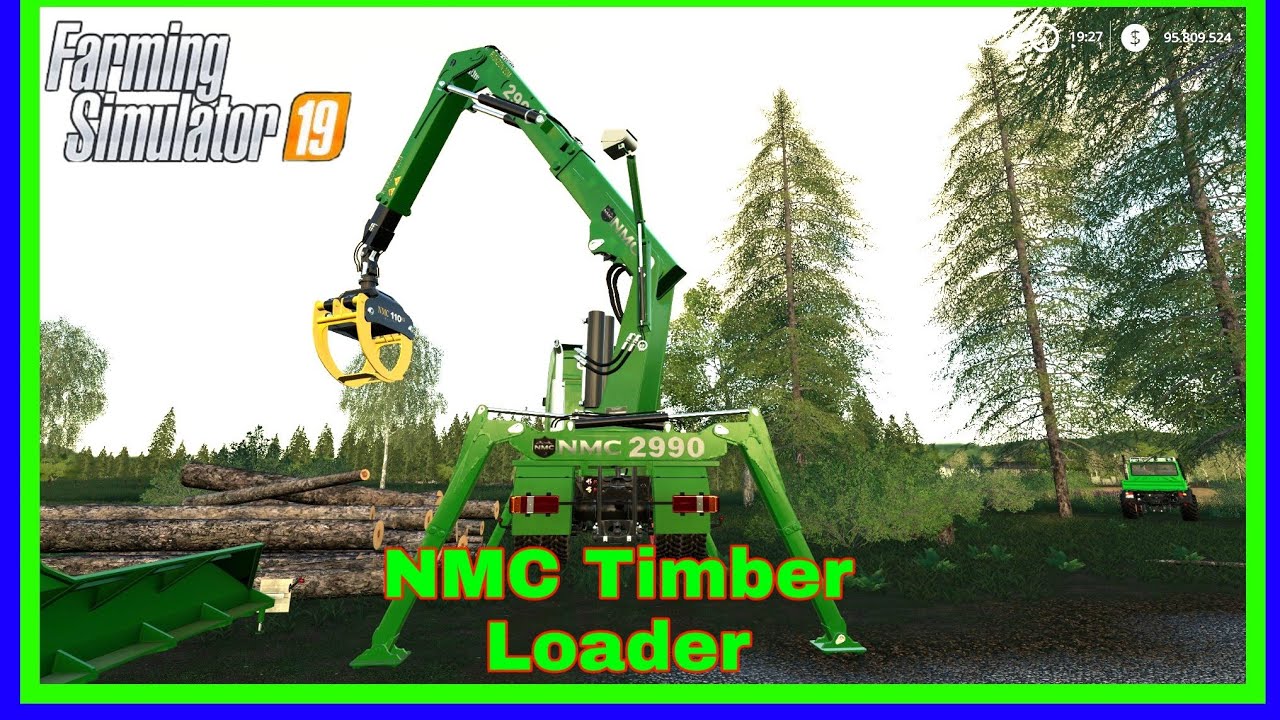 NMC Timber Loader 🌲 Forestry and Farming 🌲 Venta de virutas 🌲 FS19 ...