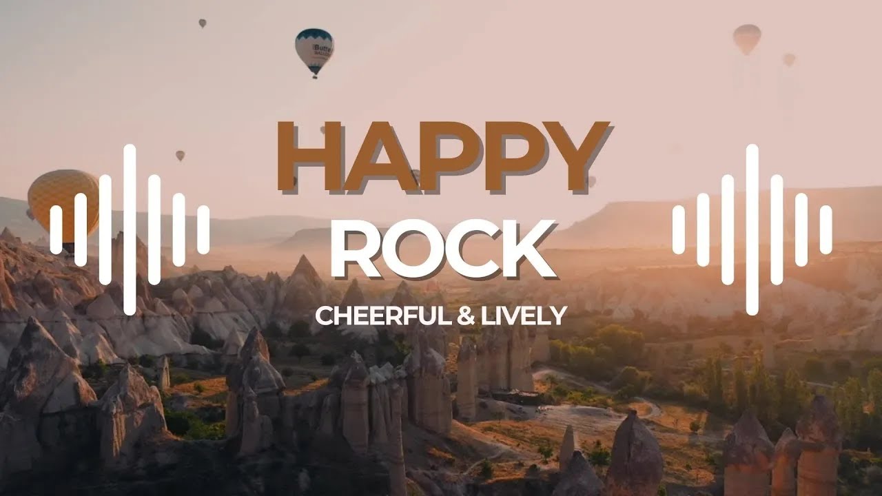 Happy Rock Background Music No Copyright 🎸 Feel-Good Vibes! 🤘 - YouTube