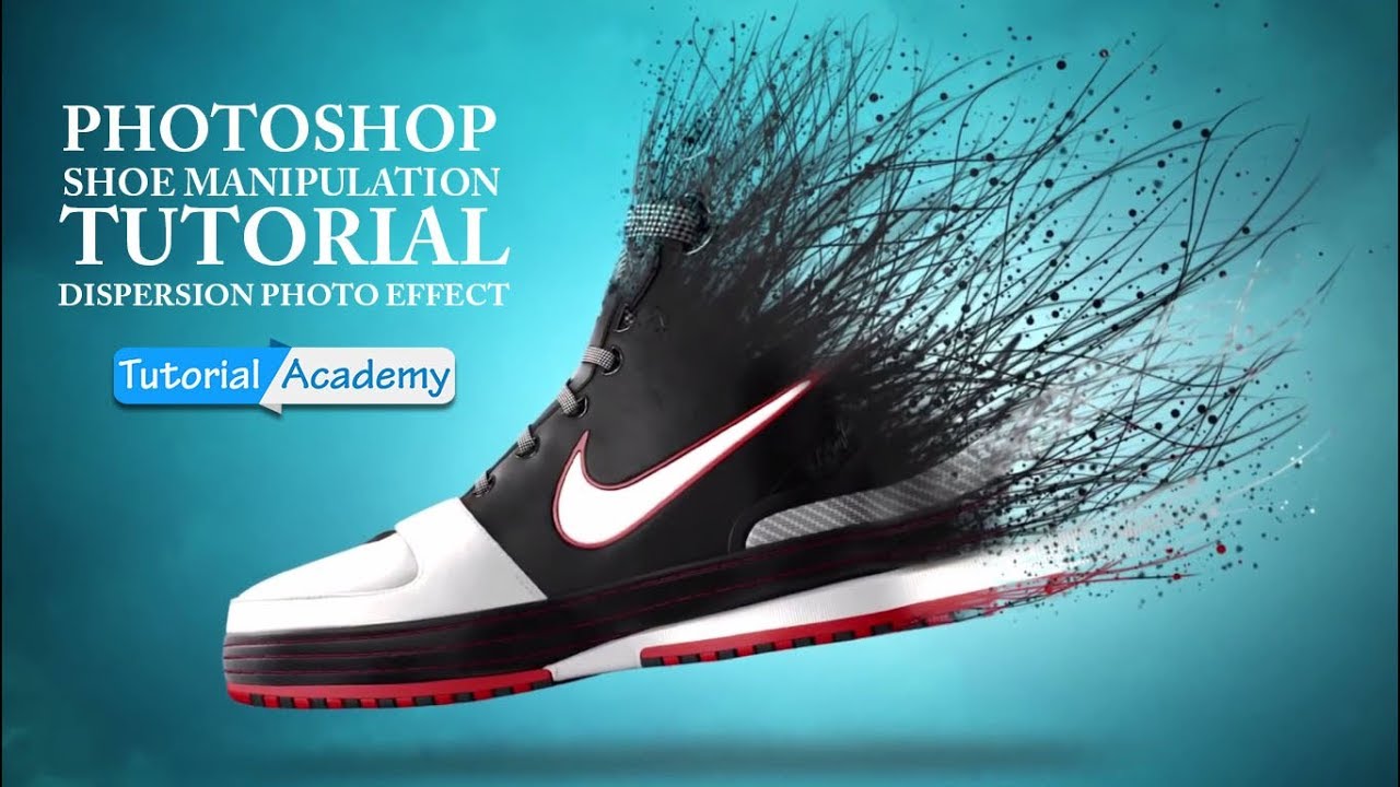 Photoshop Shoe Manipulation Tutorial | Dispersion Photo Effect ...