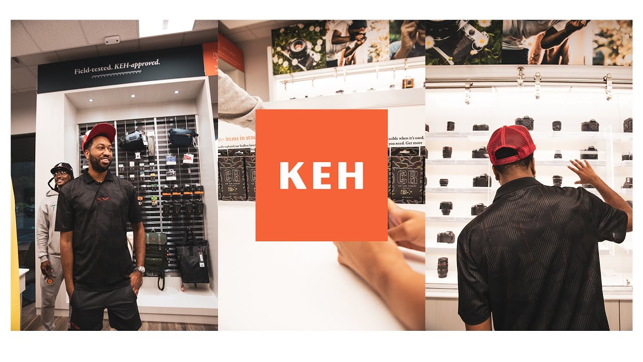 Cam Kirk visits KEH Camera Store - YouTube