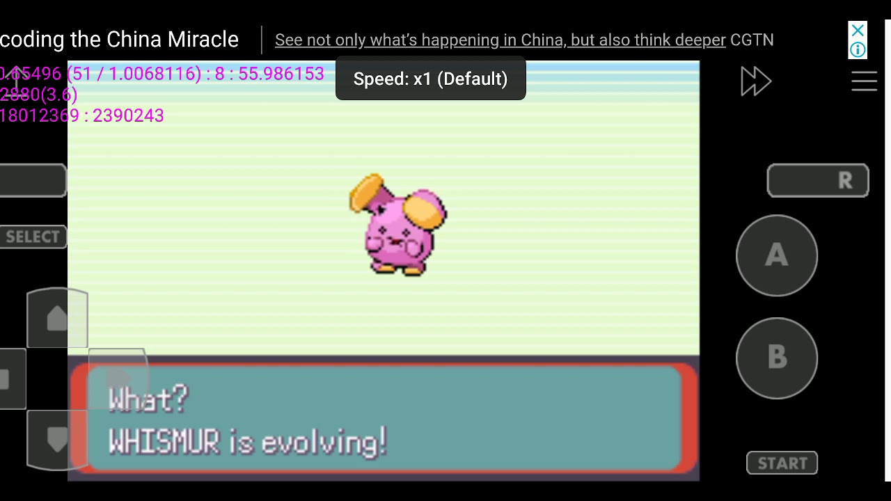 WHISMUR evolve into LOUDRED - YouTube