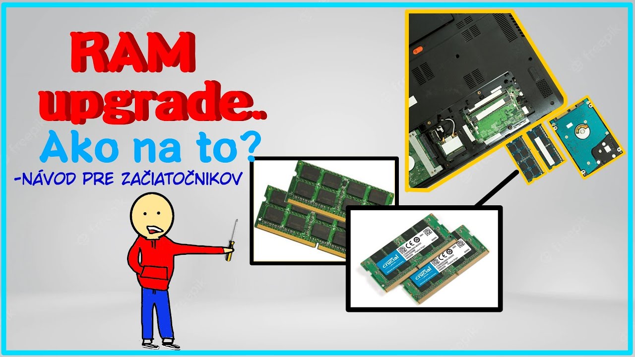 Ako upgradovať operačnú pamäť RAM? | CZ/SK Tutorial - YouTube