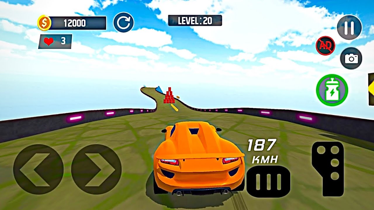 Ultimate Mega Ramp Car Racing Games 3D – Ramp Car Stunts Master Driving ...