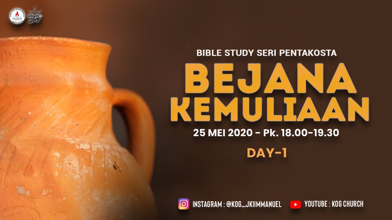 Bible Study: "DOA dan PUASA (Bejana Kemuliaan)" | Ps Elva Gunawan ...