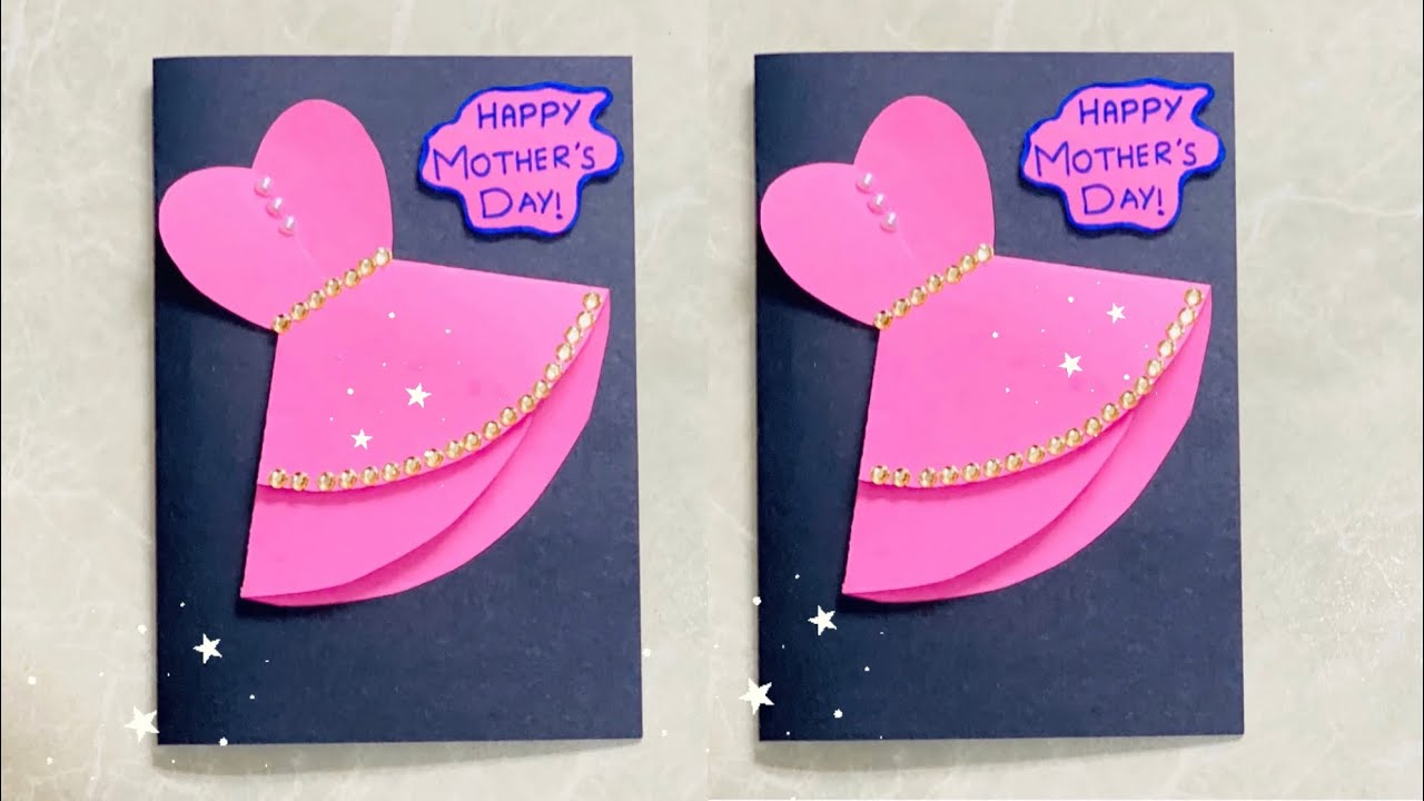 Beautiful Mother’s Day Card😍|Easy Handmade Mother’s Day Greeting card ...