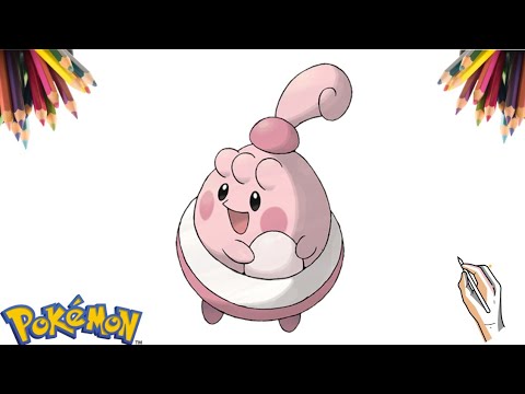 COMO COLORIR O POKÉMON HAPPINY | HOW TO COLOR POKÉMON HAPPINY - YouTube