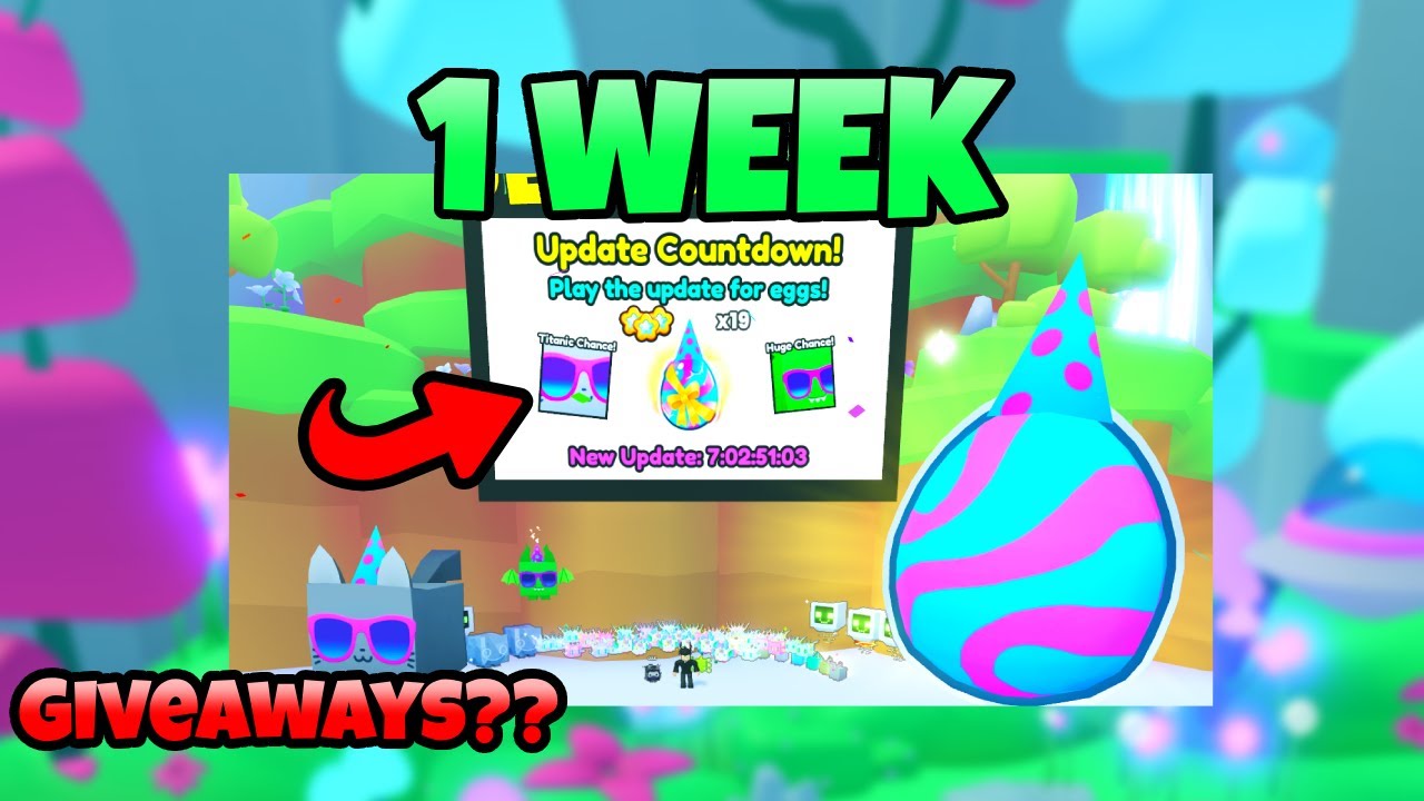 PET SIMULATOR 99 UPDATE 8?? GIVEAWAYS?? - YouTube