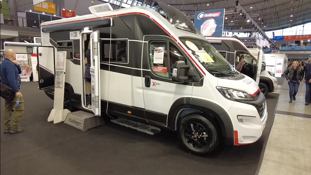 Big space camper Challenger X250 model 2024 - YouTube