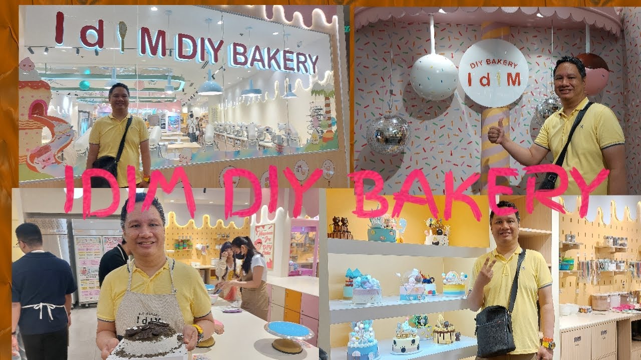 DIY BAKING IN IDIM DIY BAKERY SM NORTH EDSA BRANCH BY KUYACARLO_TV ...