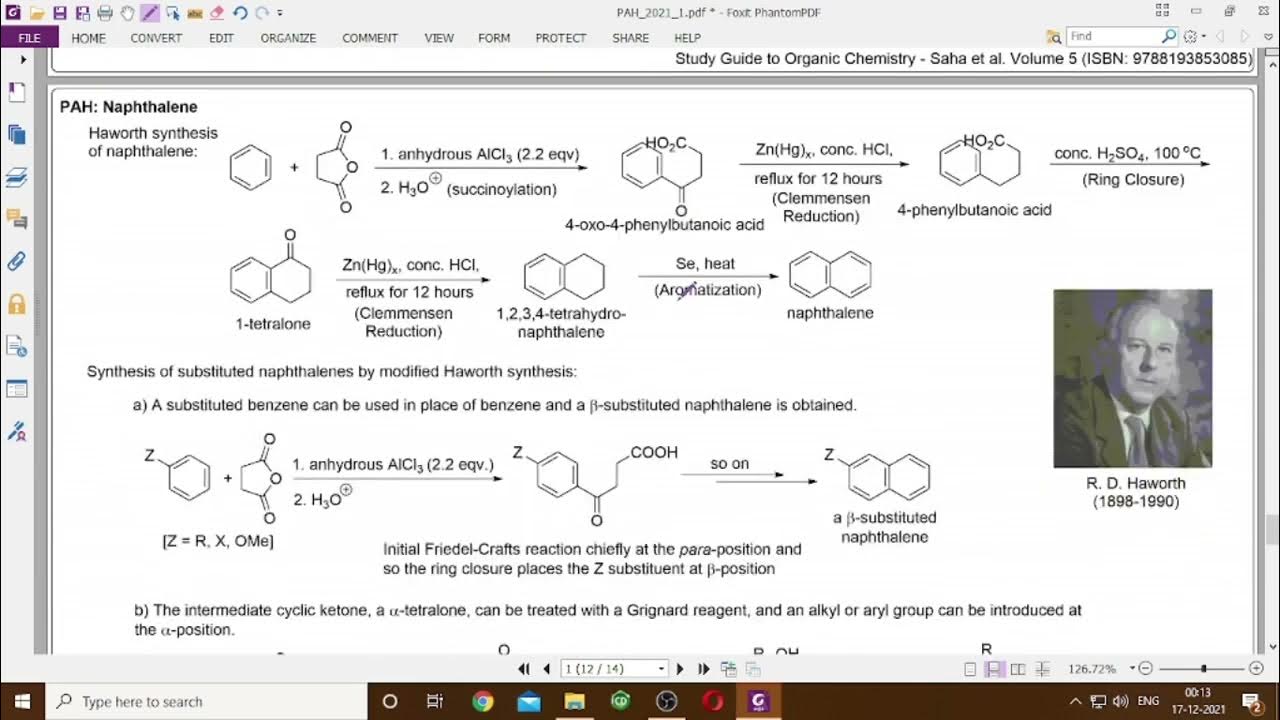 Polynuclear Aromatic Hydrocarbons, Part-2 - YouTube
