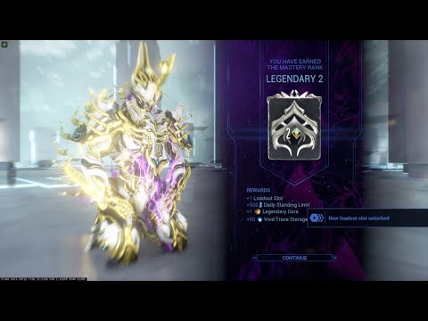 Warframe | Mastery Rank LEGENDARY 2 - YouTube