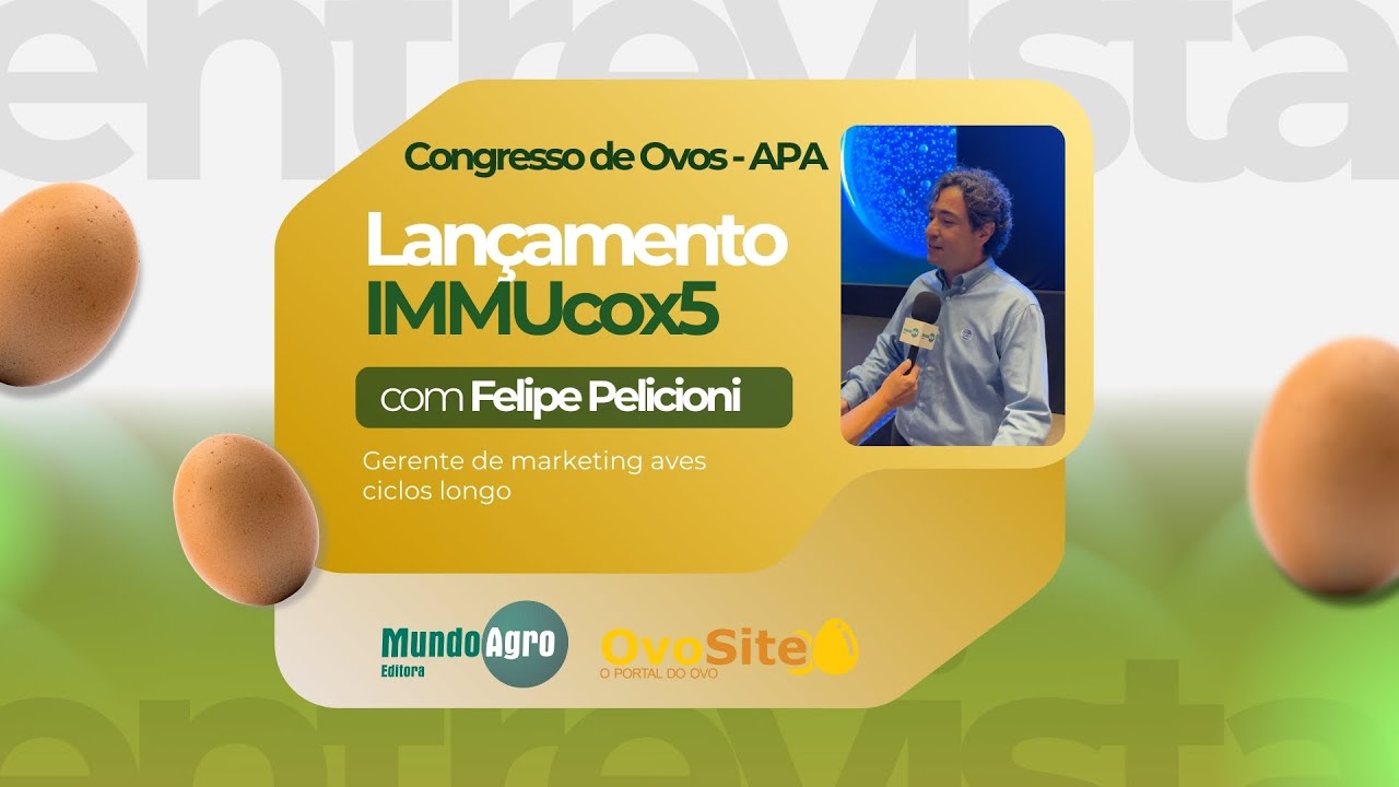 🎥 Ceva lança IMMUCOX®5: vacina inovadora contra Coccidiose no Congresso ...