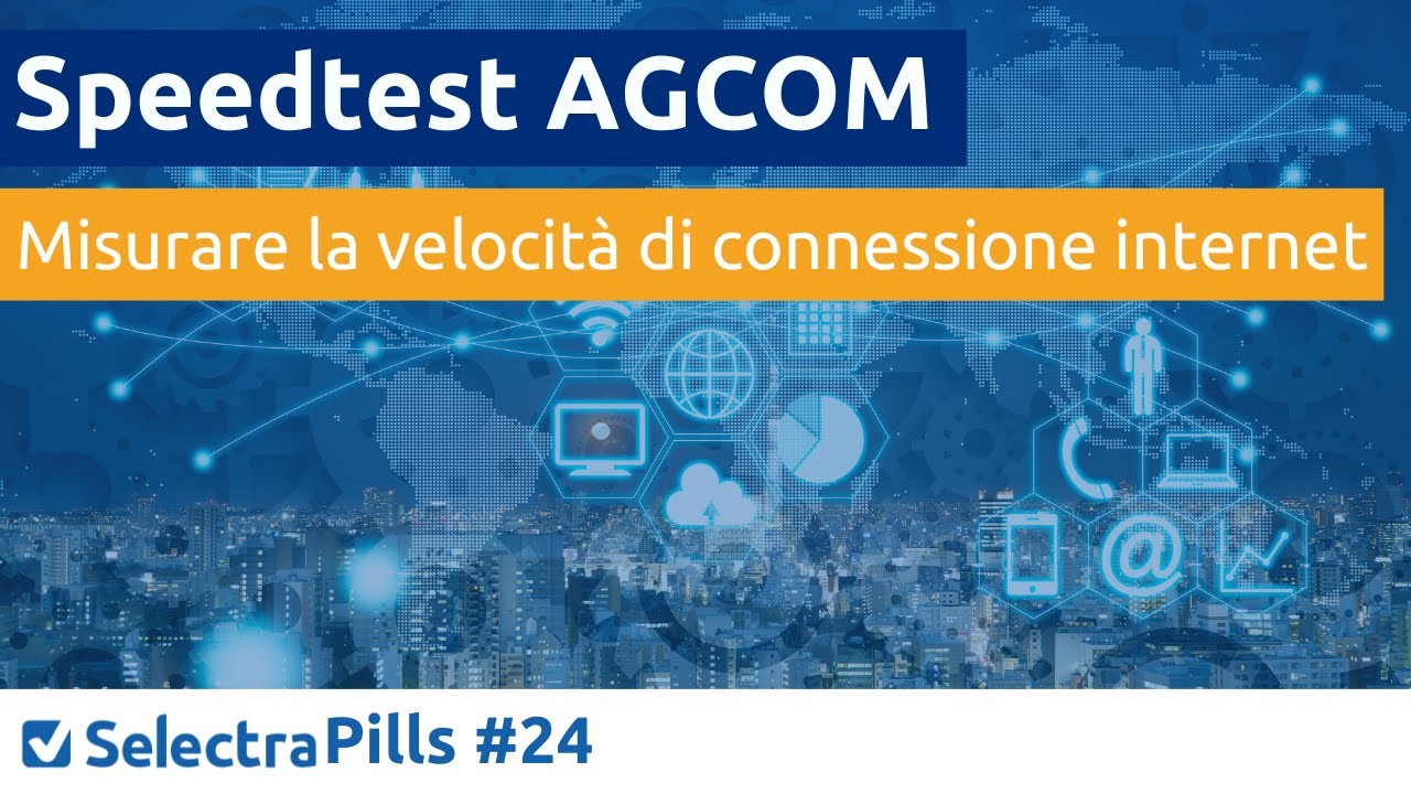 Misurare la velocità Internet: speed test AGCOM - YouTube