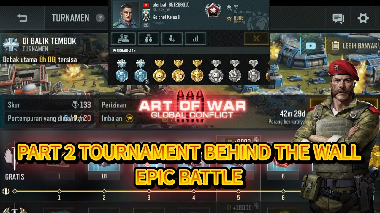 💢 Part 2 Tournament Behind The Wall Epic Battle 💯 Resistance | AOW3 Art ...