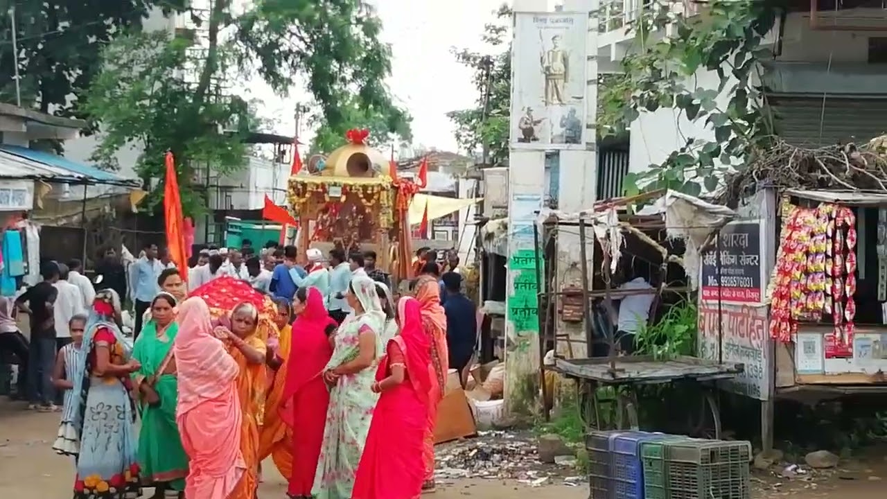 jamsavli हनुमान मंदिर पद यात्रा - YouTube