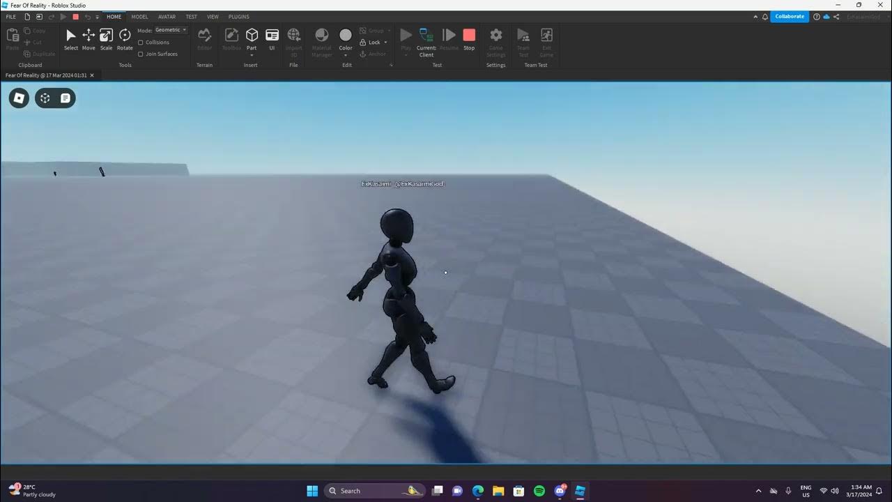 Realistic Humanoid (WIP) PART 2 | Roblox Studio Showcase - YouTube